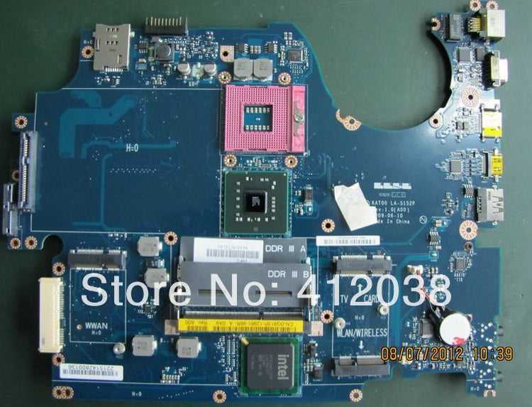 Dell Motherboard Studio 1745 Series Laptop 0G913 ServerXpress Mexico ...