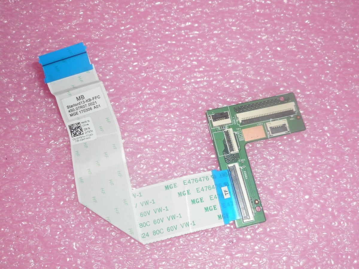 Dell Inspiron 13 Ribbon Cable Keyboard Junction Board TUA01 YT97H ...